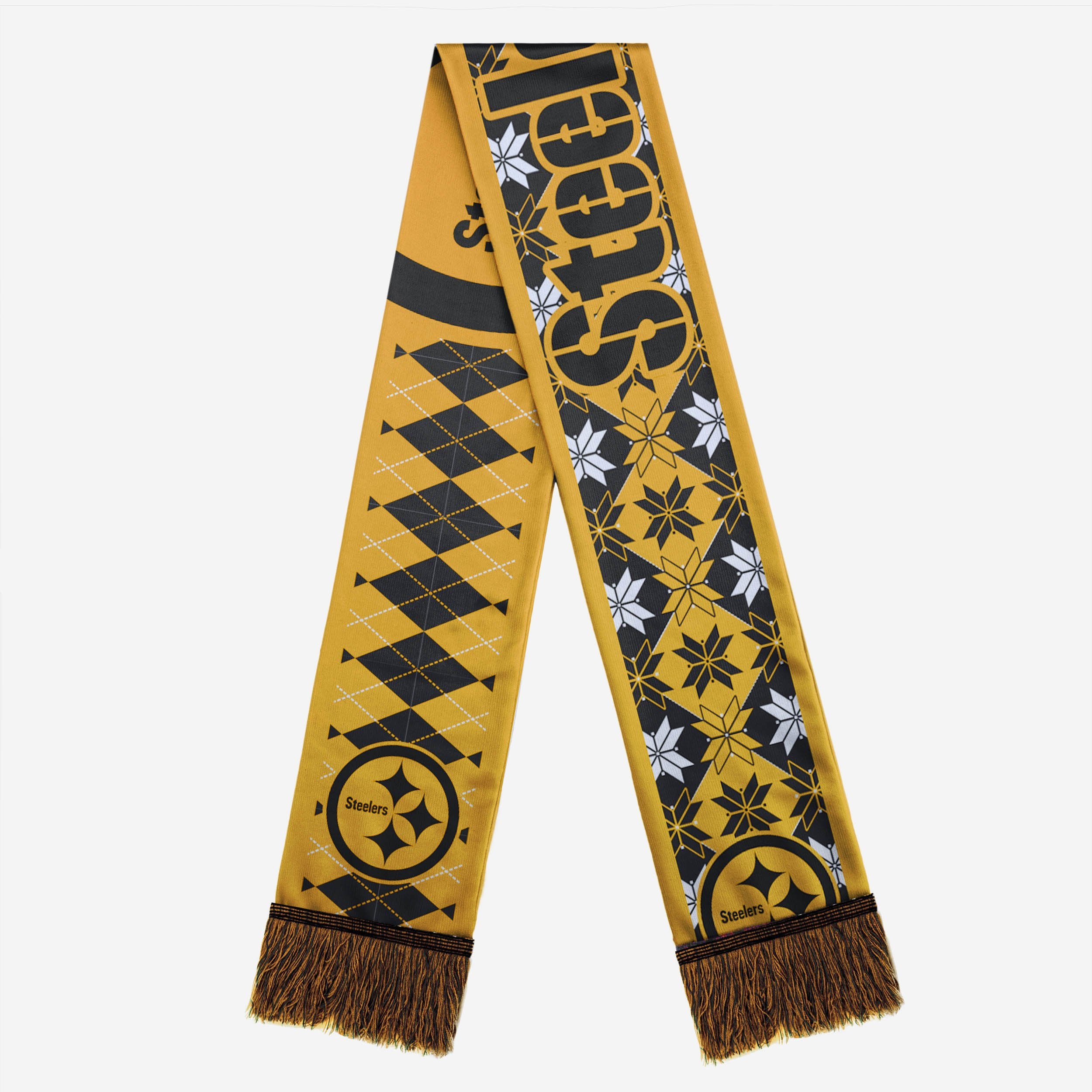 Pittsburgh Steelers Reversible Ugly Scarf FOCO