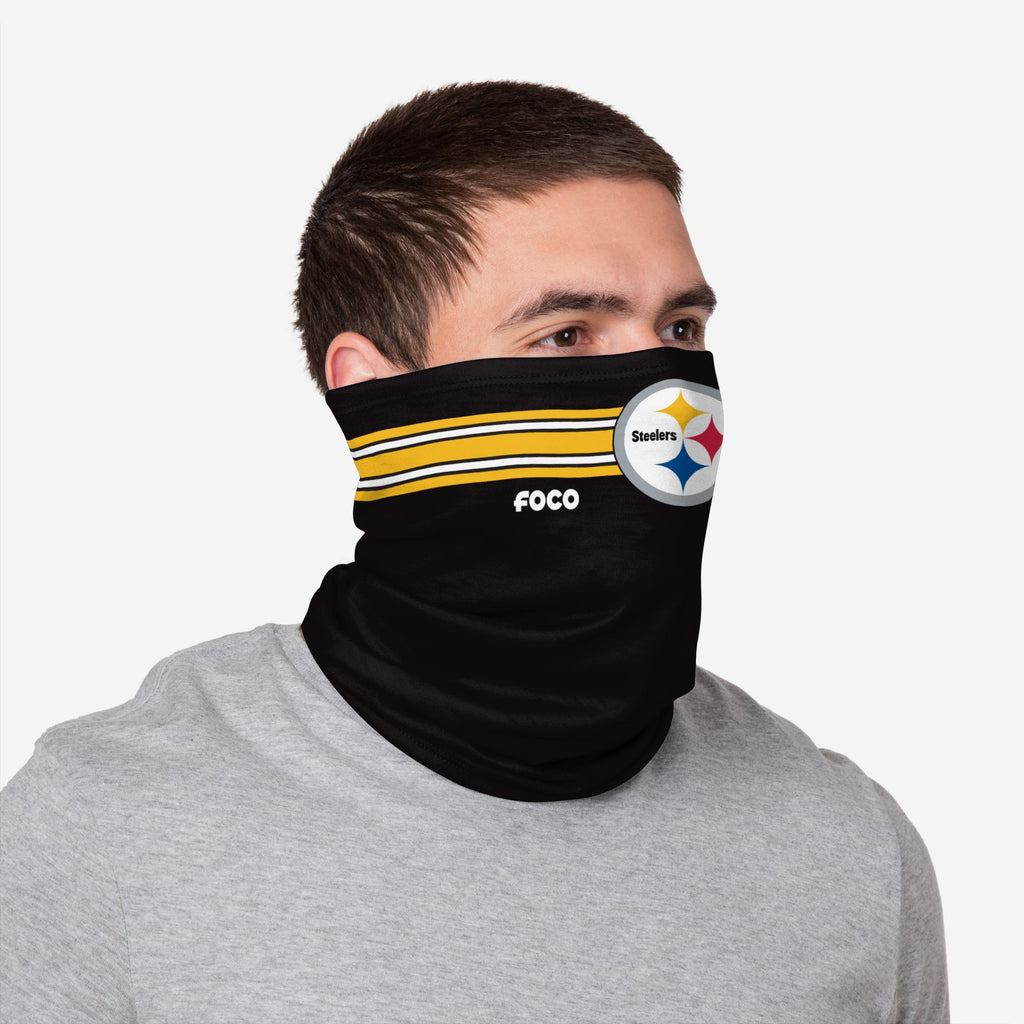 Pittsburgh Steelers Stitched 2 Pack Gaiter Scarf FOCO