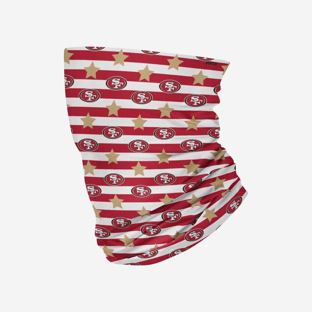 San Francisco 49ers Stars & Stripes Gaiter Scarf FOCO