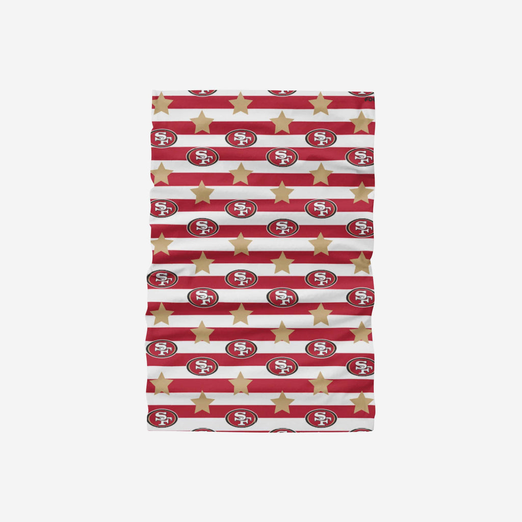 San Francisco 49ers Stars & Stripes Gaiter Scarf FOCO