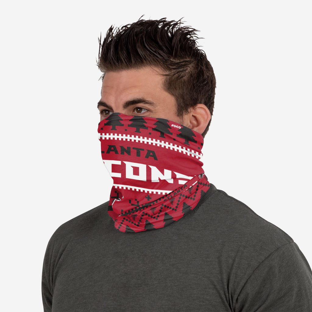 Atlanta Falcons Wordmark Holiday Gaiter Scarf FOCO