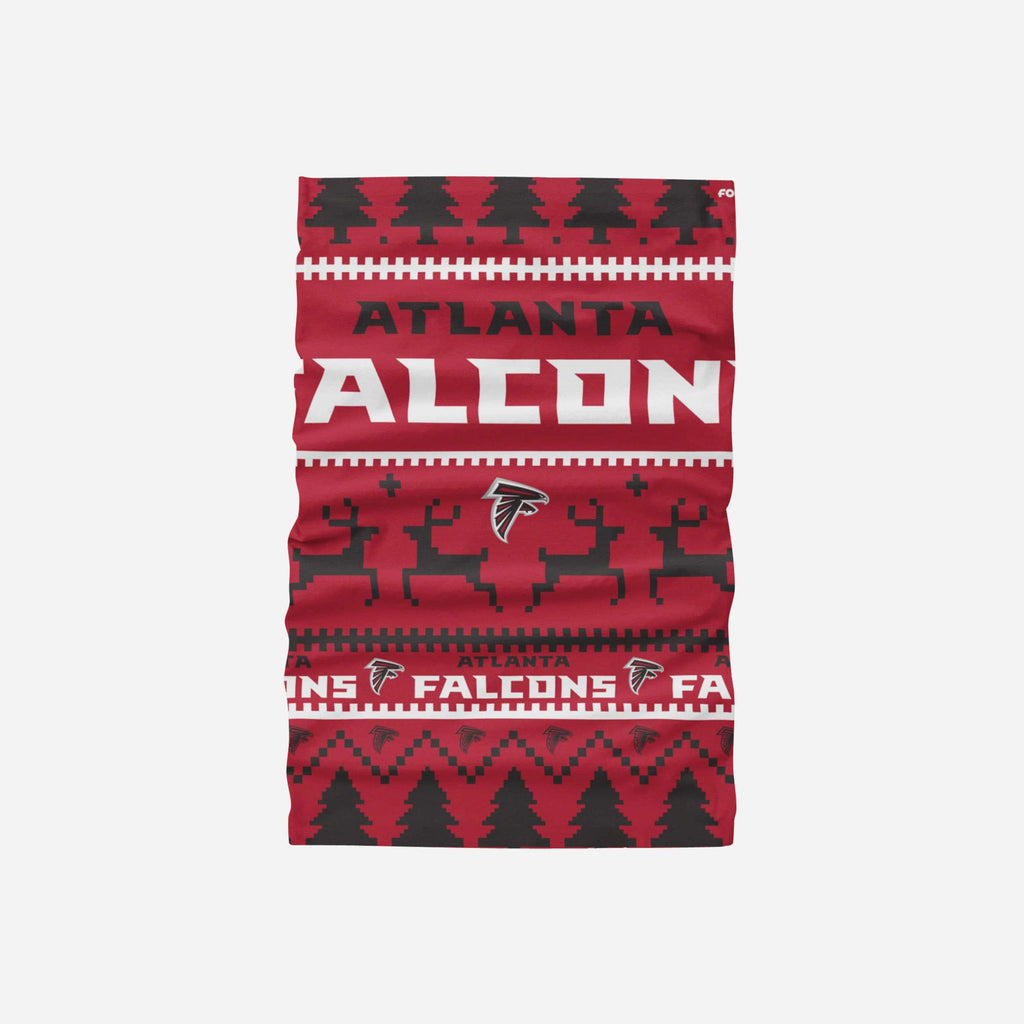 Atlanta Falcons Wordmark Holiday Gaiter Scarf FOCO