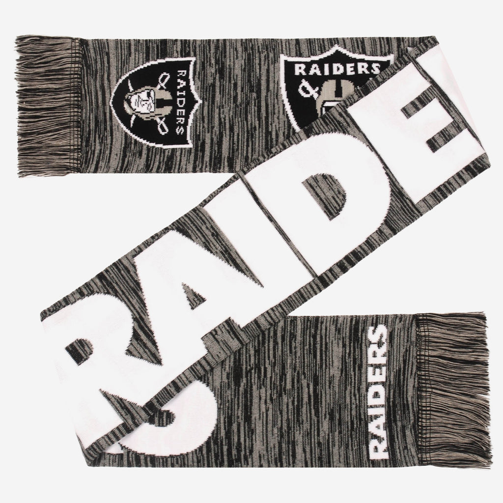Las Vegas Raiders Wordmark Colorblend Scarf FOCO