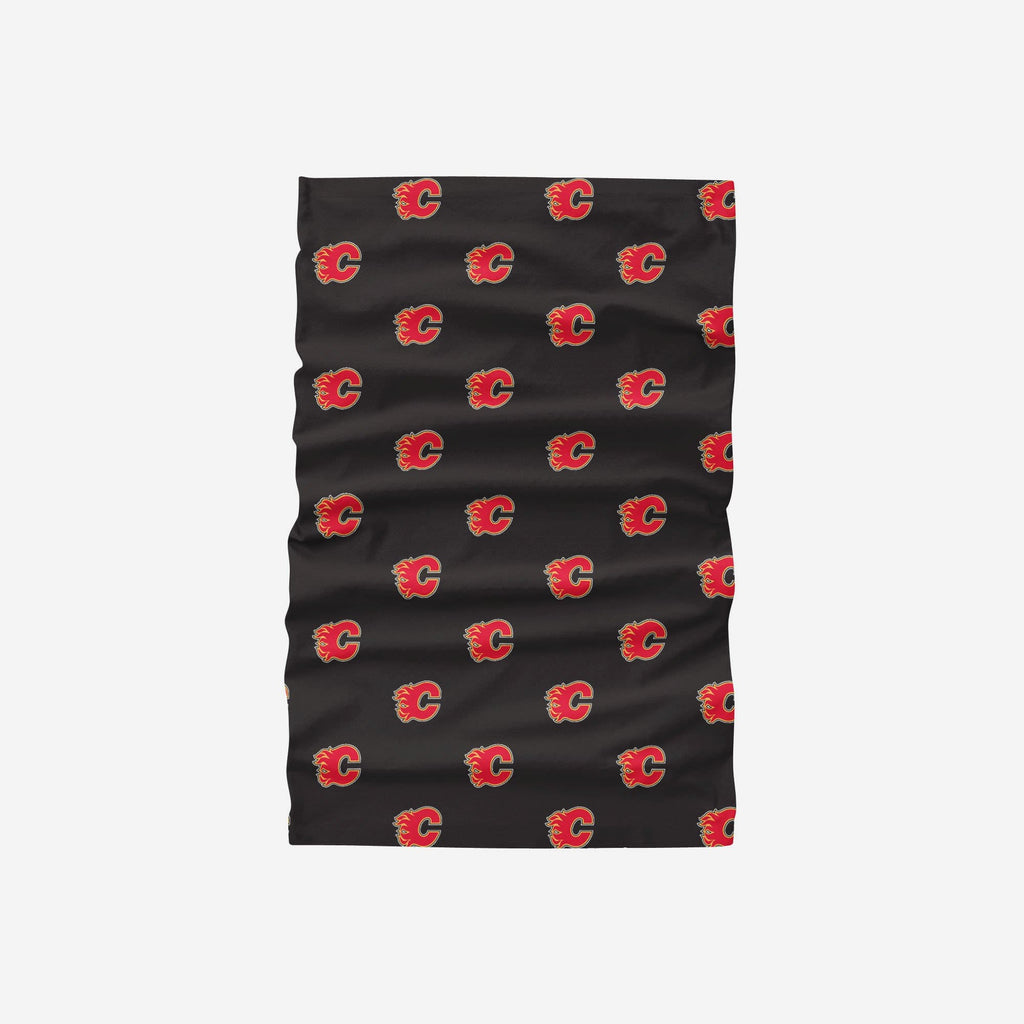 Calgary Flames Mini Print Logo Gaiter Scarf FOCO