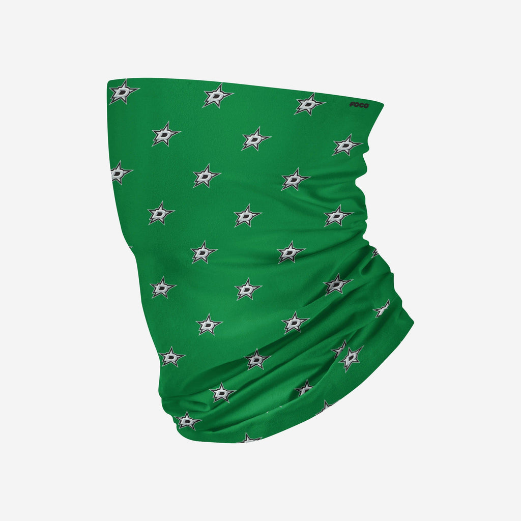 Dallas Stars Mini Print Logo Gaiter Scarf FOCO