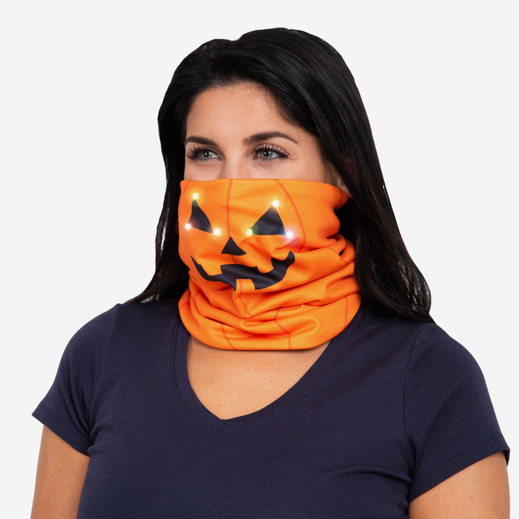 Pumpkin Light Up Gaiter Scarf FOCO