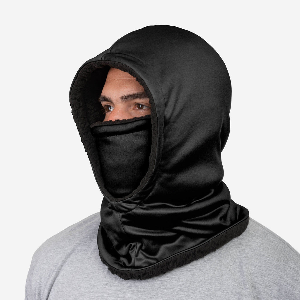 Solid Black Hooded Gaiter FOCO