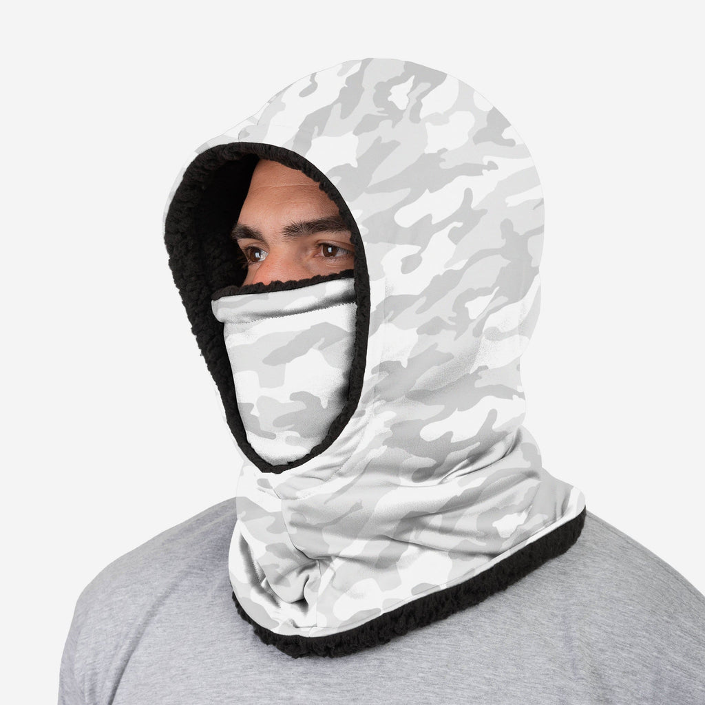 White Camo Hooded Gaiter FOCO