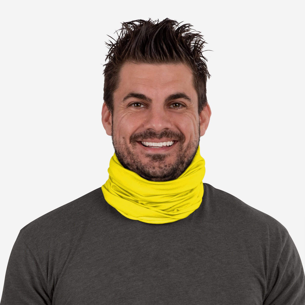 Solid Yellow Gaiter Scarf FOCO