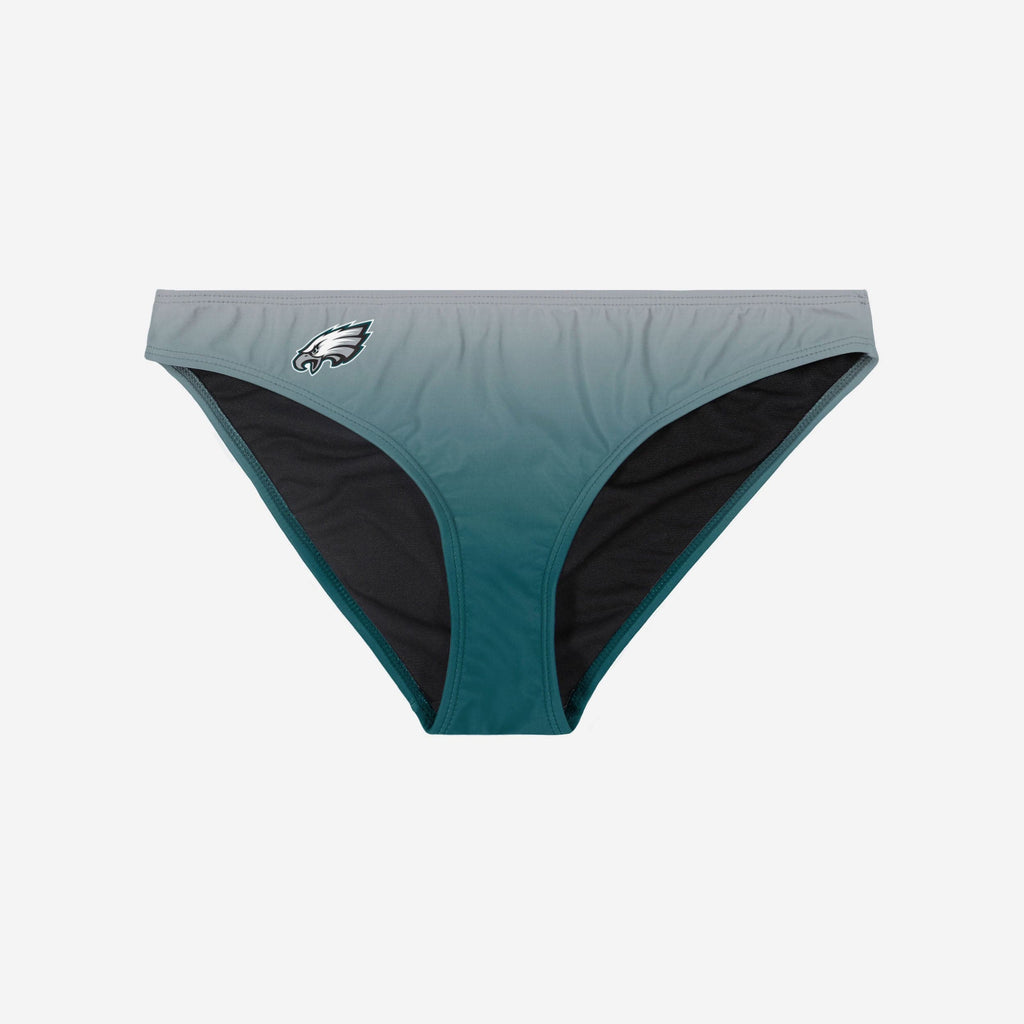 Philadelphia Eagles Womens Gradient Big Logo Bikini Bottom FOCO