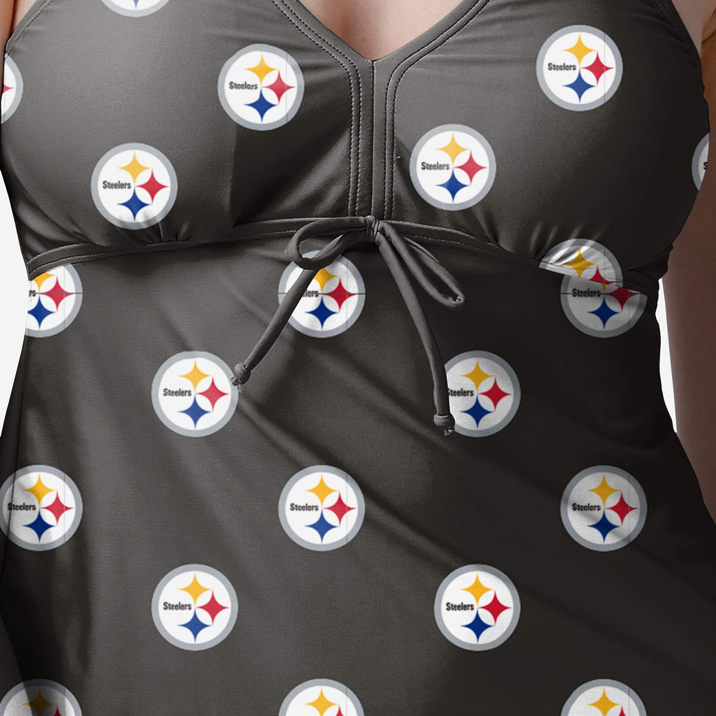 Pittsburgh Steelers Womens Mini Logo Tankini FOCO