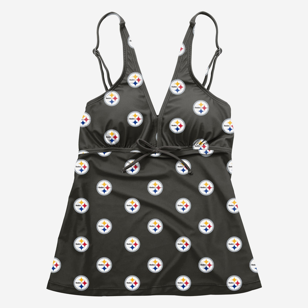 Pittsburgh Steelers Womens Mini Logo Tankini FOCO