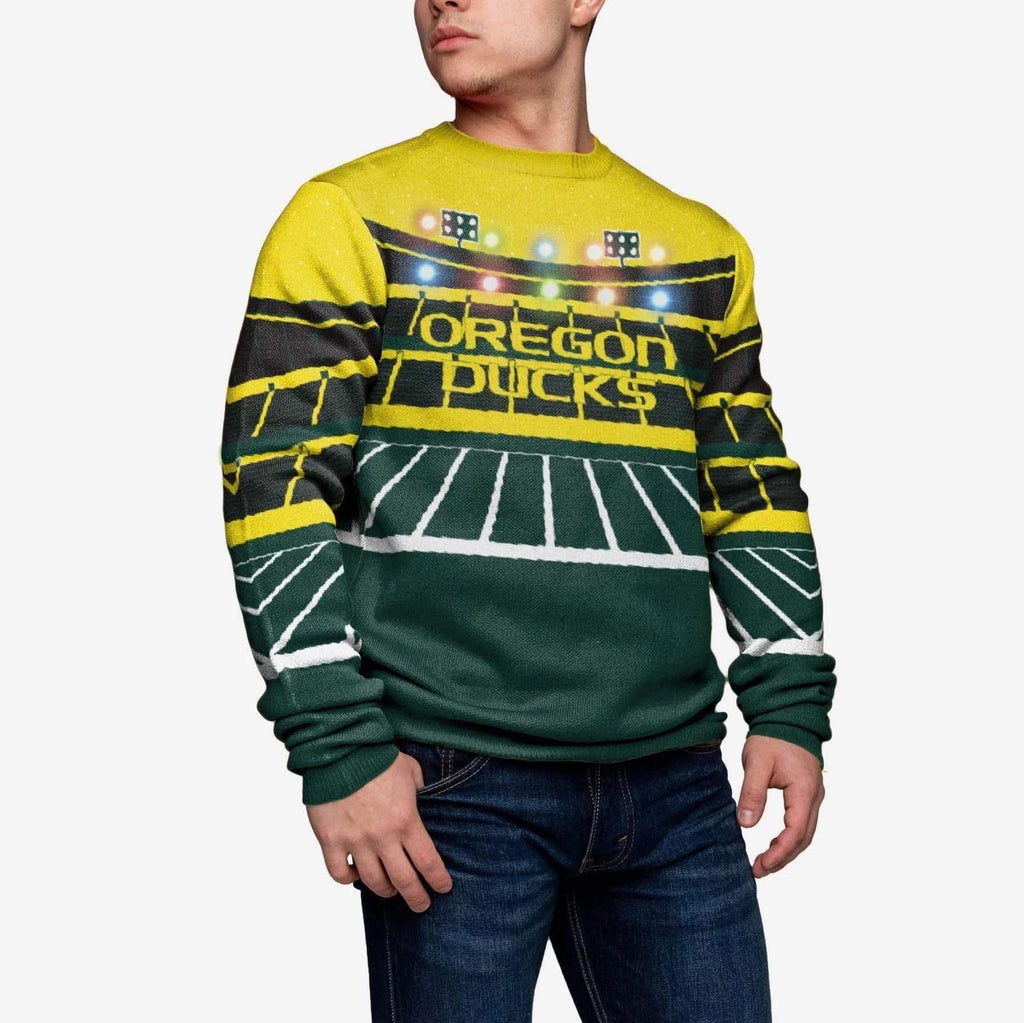 Oregon Ducks Light Up Bluetooth Sweater FOCO