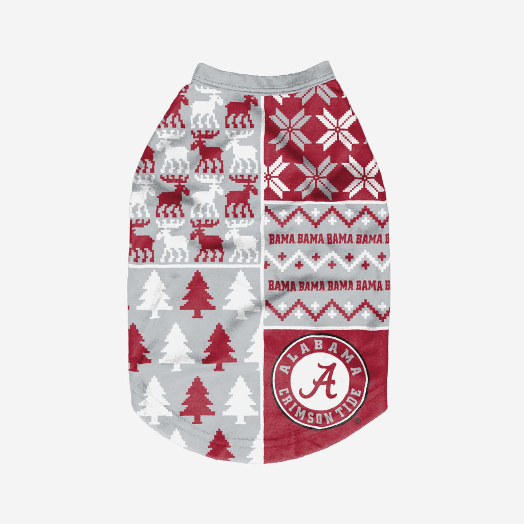 Alabama Crimson Tide Busy Block Dog Sweater FOCO