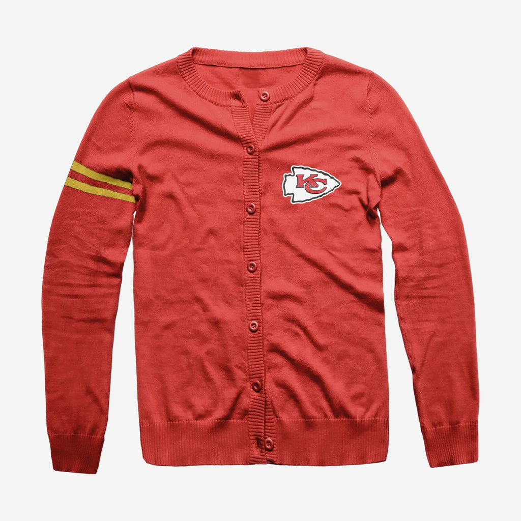 Kansas City Chiefs Womens Varsity Cardigan FOCO