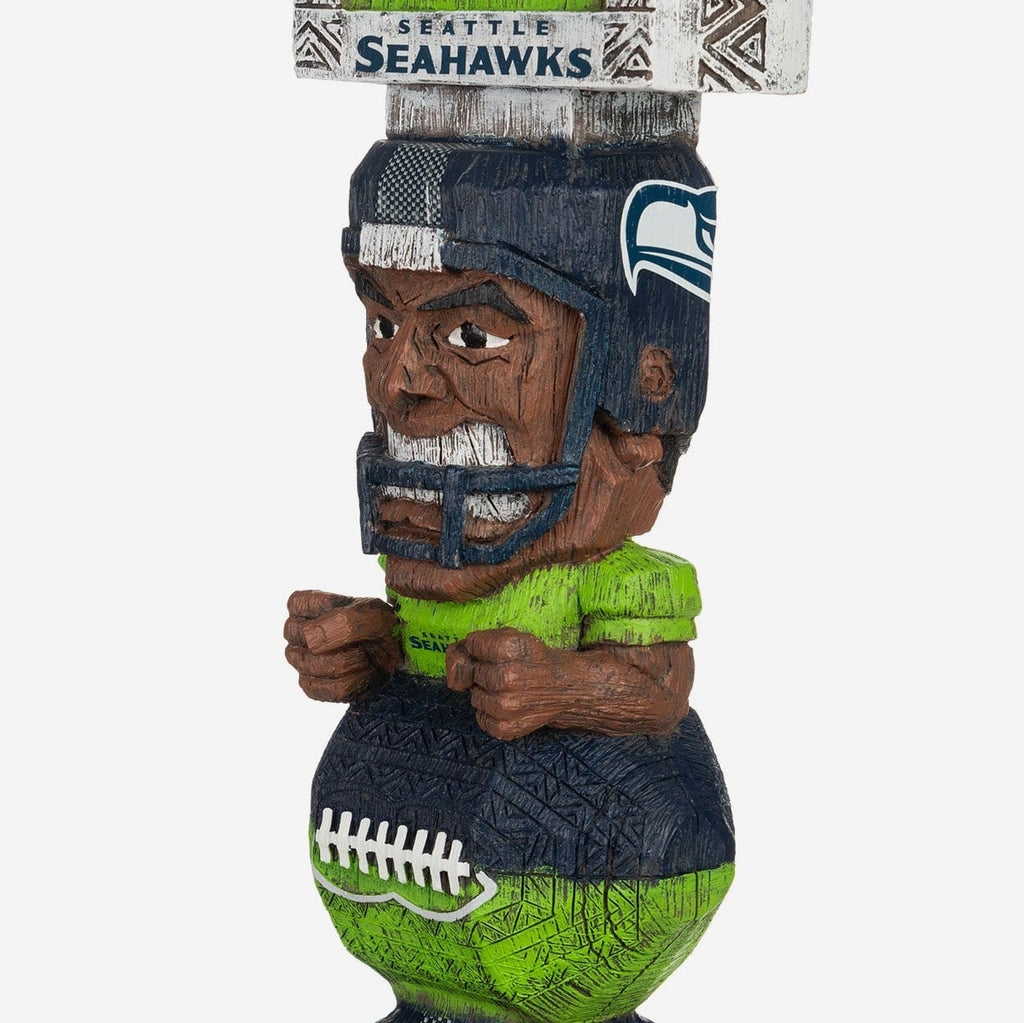 Seattle Seahawks Tiki Totem Figurine FOCO