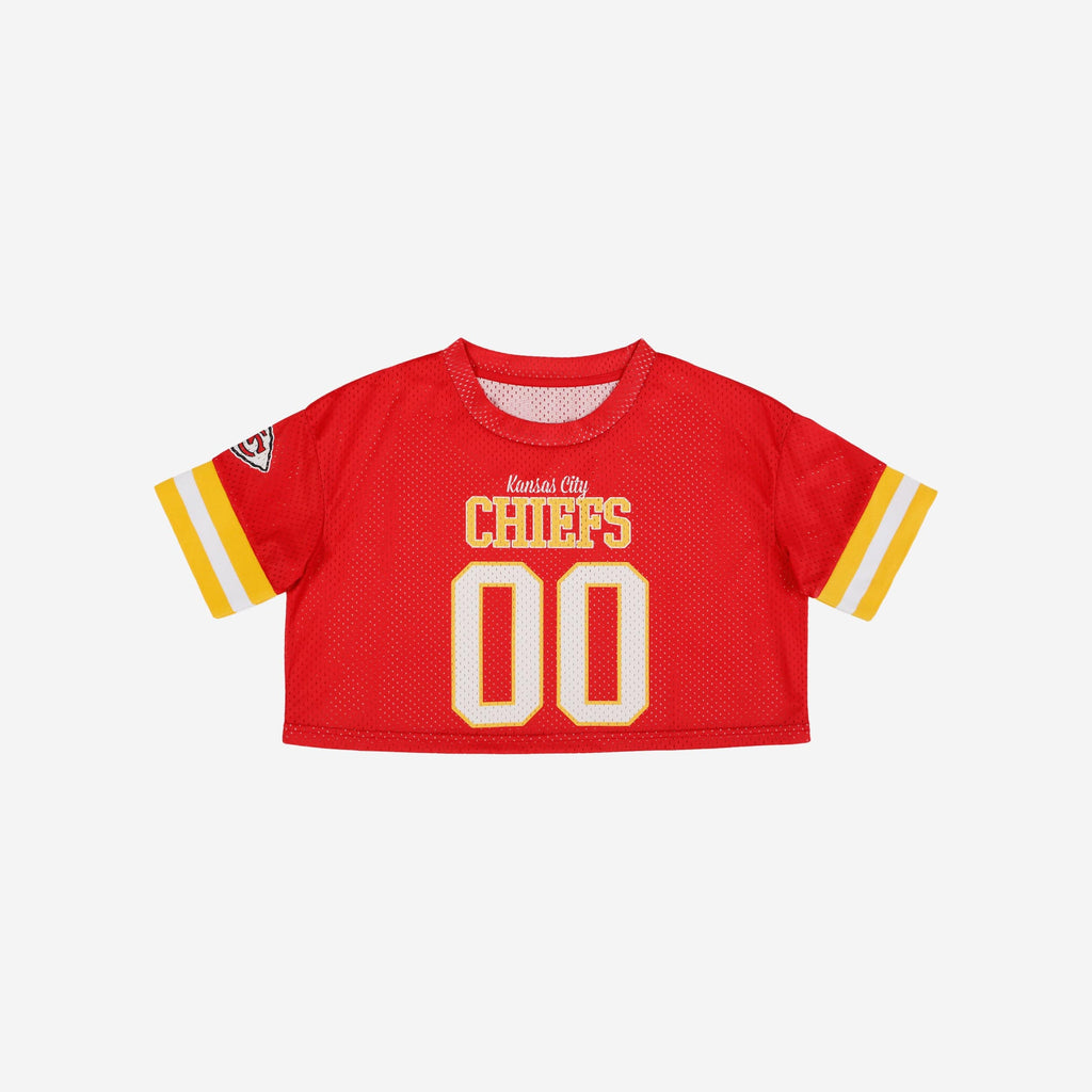 Kansas City Chiefs Womens Gameday Mesh Crop Top FOCO