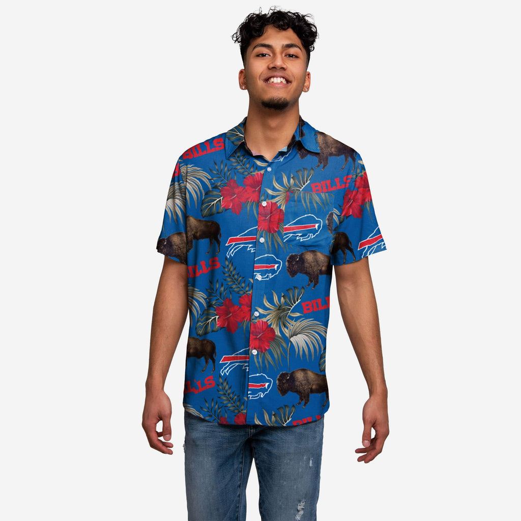 Buffalo Bills Wildlife Button Up Shirt FOCO