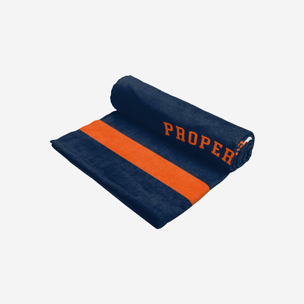 Denver Broncos Property Of Beach Towel FOCO