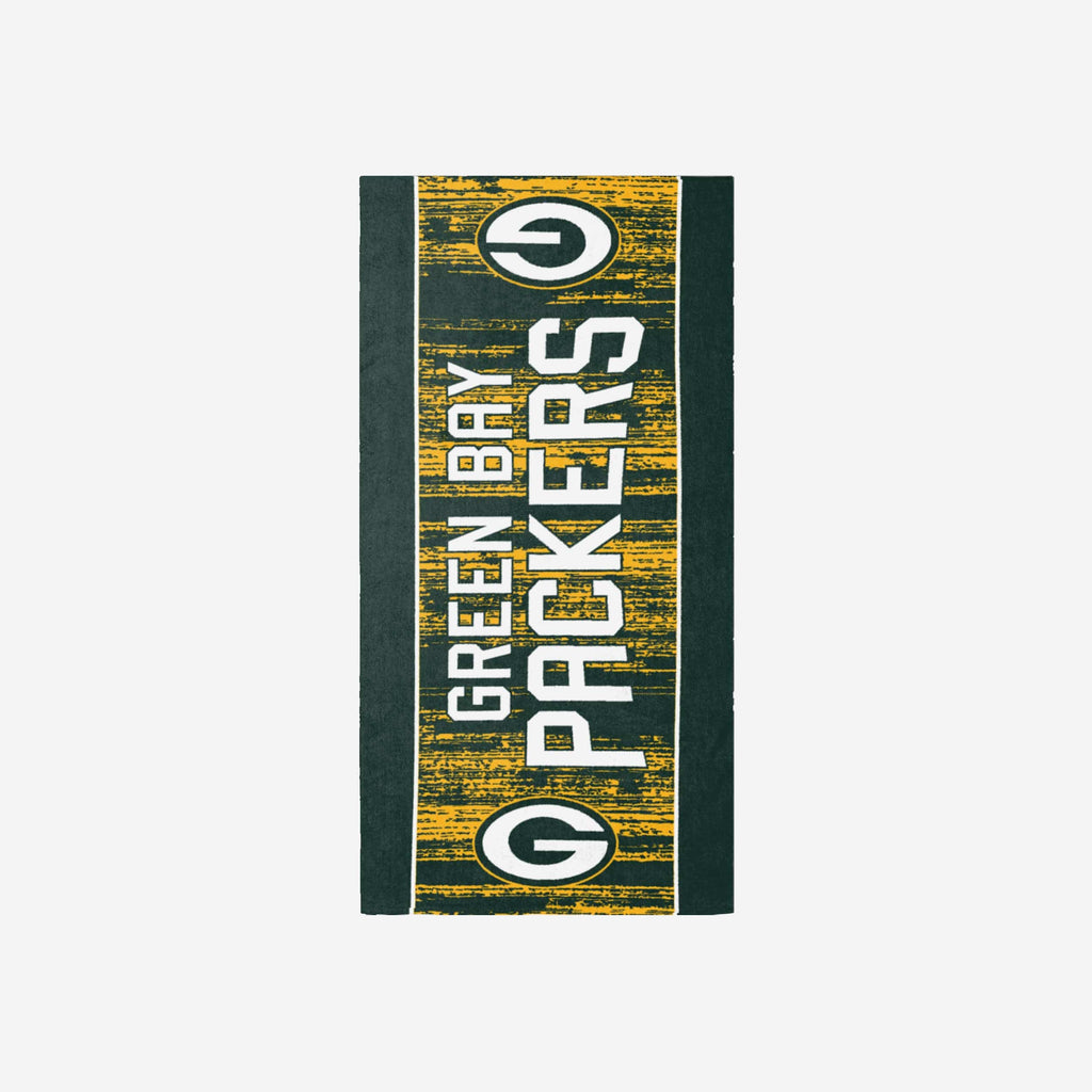 Green Bay Packers Big Logo Beach Towel FOCO
