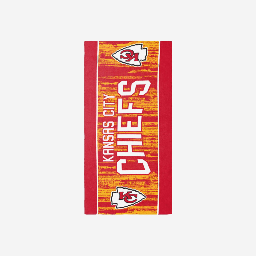 Kansas City Chiefs Big Logo Beach Towel FOCO