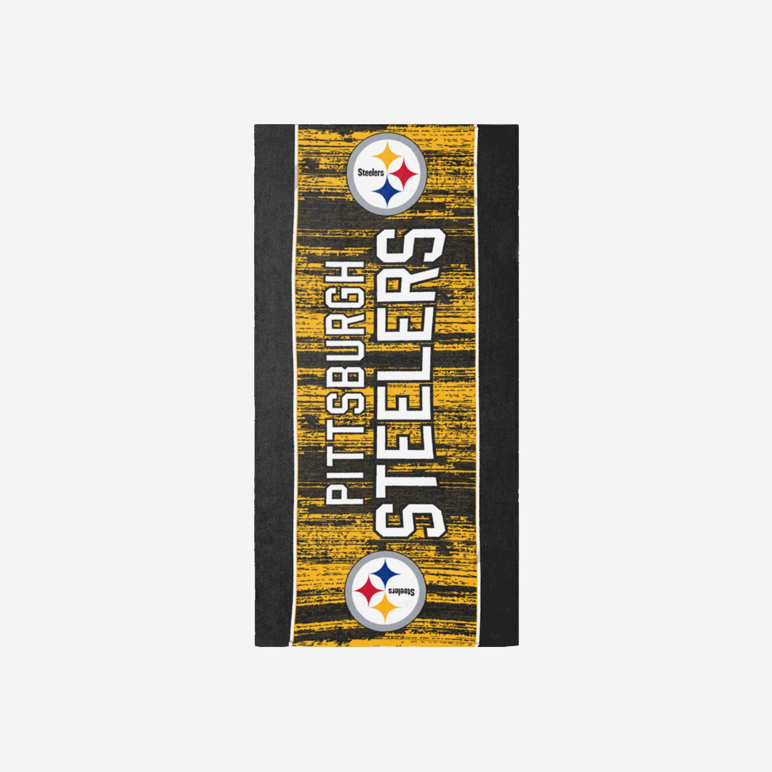 Pittsburgh Steelers Big Logo Beach Towel FOCO