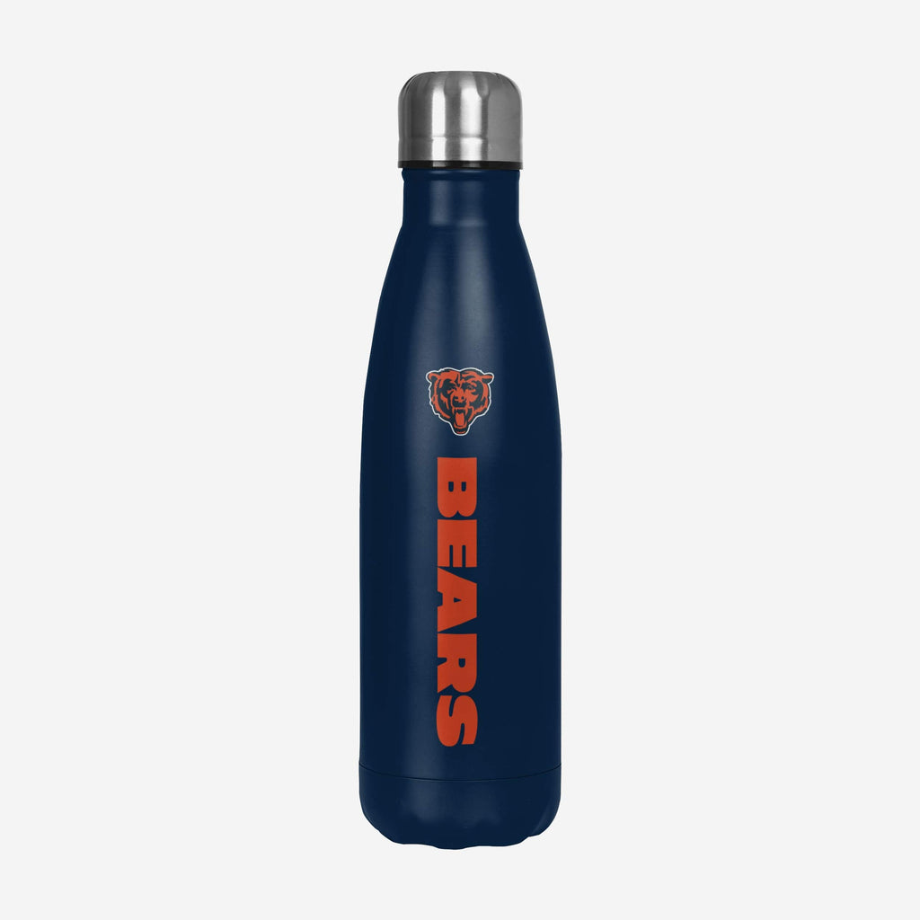Chicago Bears Wordmark Chill Water Bottle FOCO