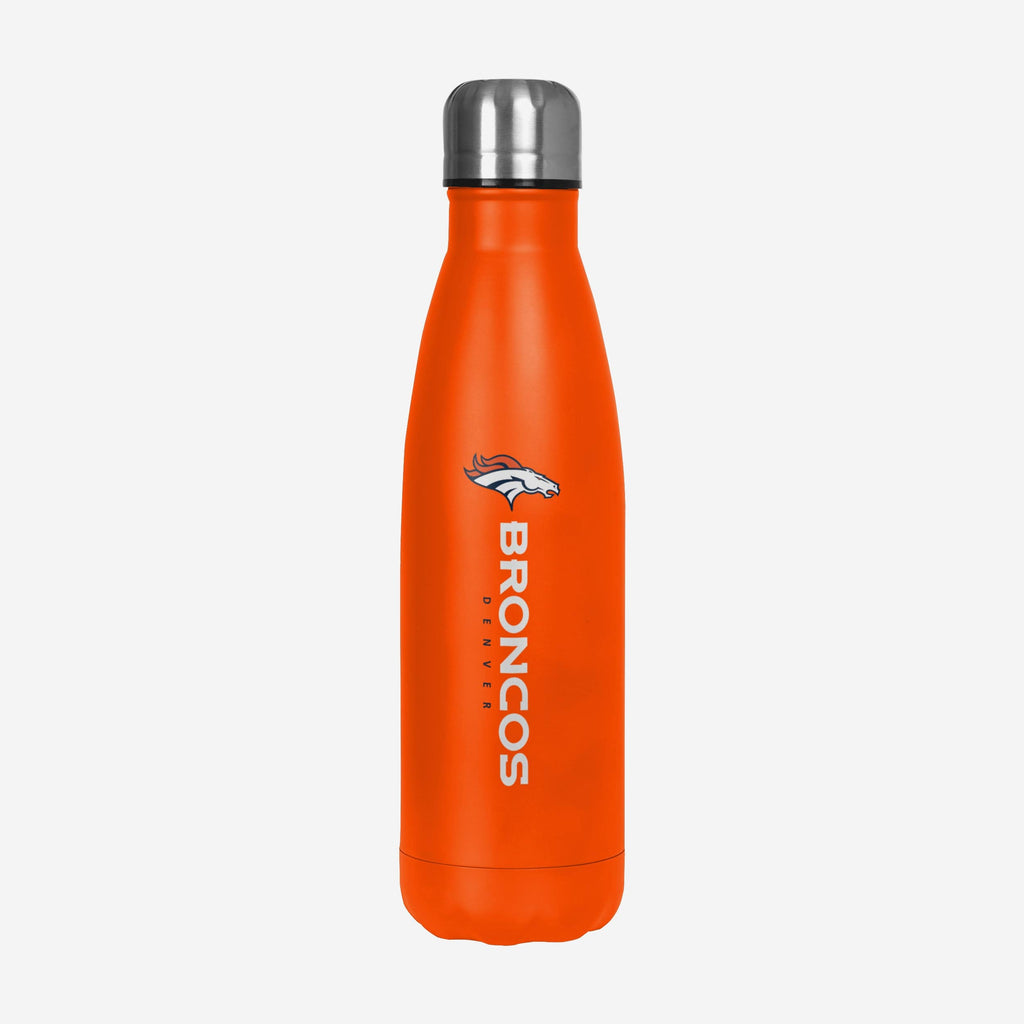 Denver Broncos Wordmark Chill Water Bottle FOCO