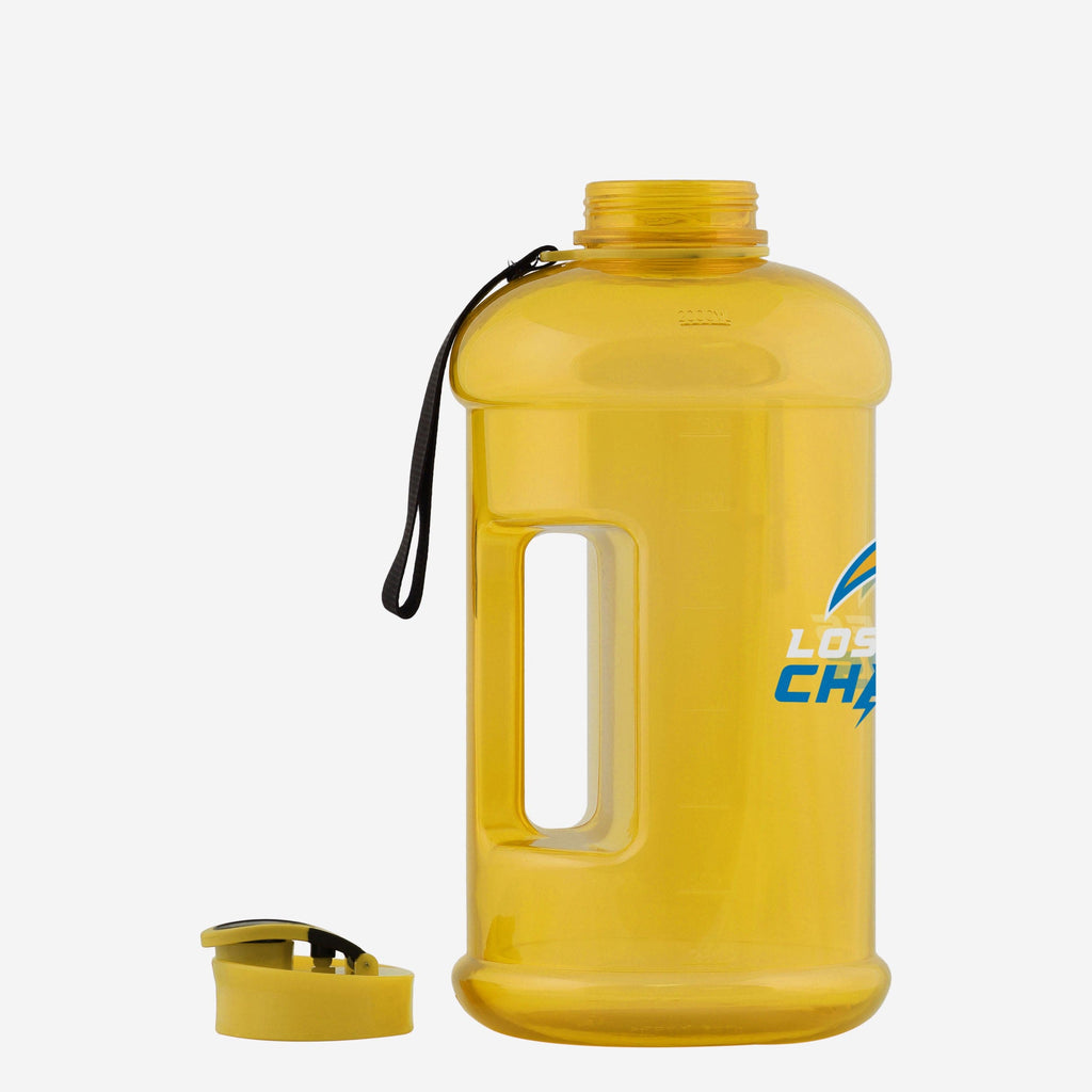 Los Angeles Chargers Large Team Color Clear Sports Bottle FOCO